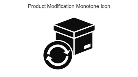 Product Modification Monotone Icon In Powerpoint Pptx Png And Editable