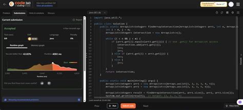 🚀 Day 3 Dsa Learning Journey Array Intersection Problem Today I Hitesh Tiwari