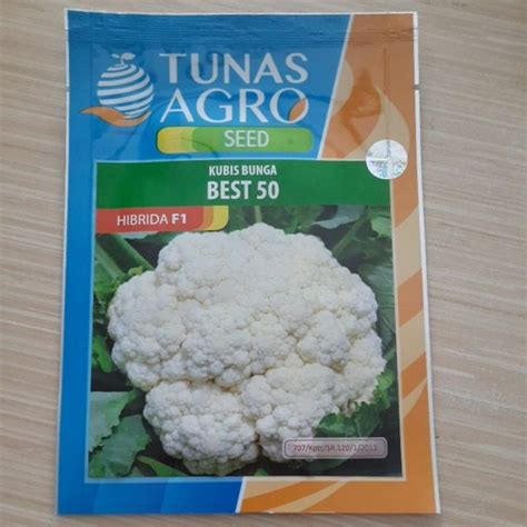 Jual Benih Kobis Bening Kembang Kol Benih Bunga Kol Best 50 Tunas