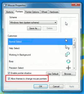 Prevent Windows Themes From Changing Mouse Cursors