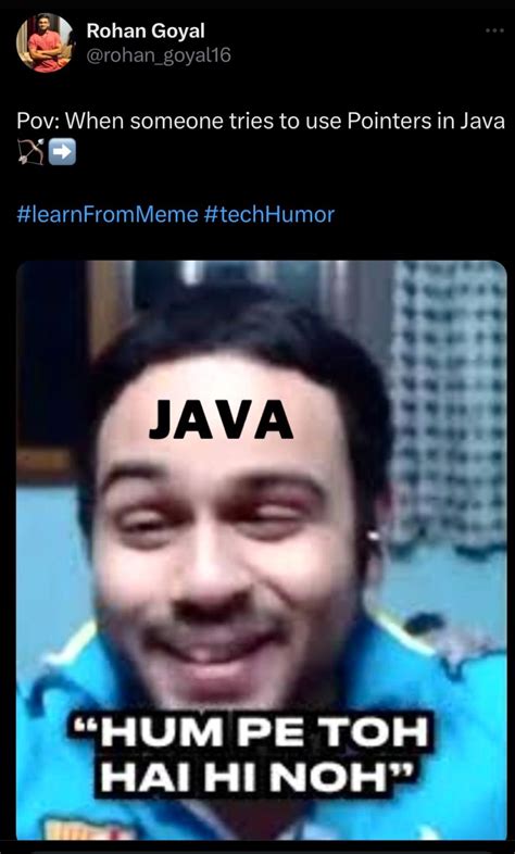 Rohan Goyal On Linkedin Meme Javadeveloper Memecoding Javadevelopment