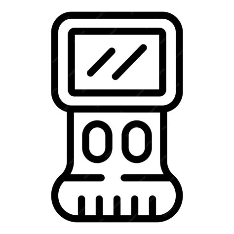 Premium Vector Portable Check Device Icon Outline Vector Fire Smoke
