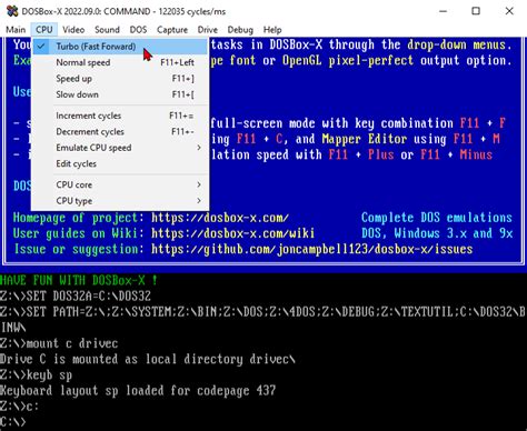 Add Fast Forward Option Similar To Dosbox X Turbo Mode · Issue 3222 · 86box86box · Github