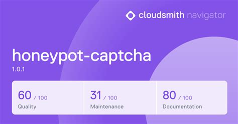 honeypot captcha 1 0 1 rubygems package quality cloudsmith navigator