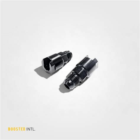 Haltech Flex Fuel Fittings 38 Gm Spring Lock 6an Male Boosted