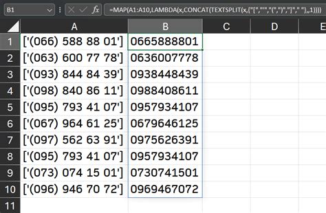 I Want To Take Clear Phone Numbers In Excel Stack Overflow