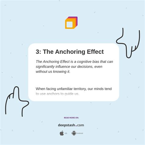 3 The Anchoring Effect Deepstash