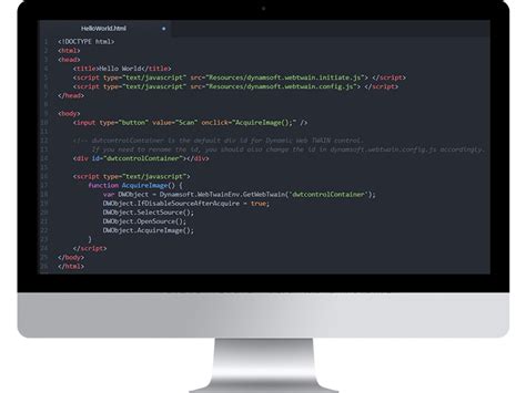 Dynamic Web Twain Twain Scanning Html5 Sdk Optimized For Web Applications On Windows And Mac
