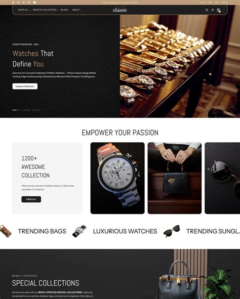 7 Free Shopify Website Templates For Your Ecommerce Store
