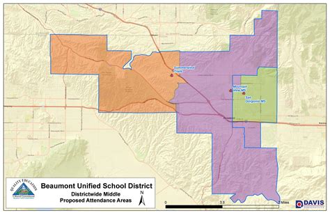School Boundary Information Departments And Services Beaumont Unified
