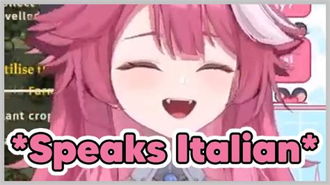 Raora Doing A Tongue Twister In Italian Is Really Cute 【raora Panthera】 Youtube