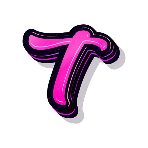 Premium Vector 3d Illustration Of Small Letter T