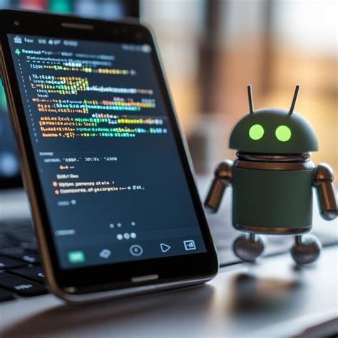 A Closeup Of A Developer Using Jetpack Compose To Create A Dynamic