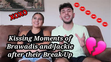 Brawadis And Jackie Kissing After Break Up Moments Compilation Youtube