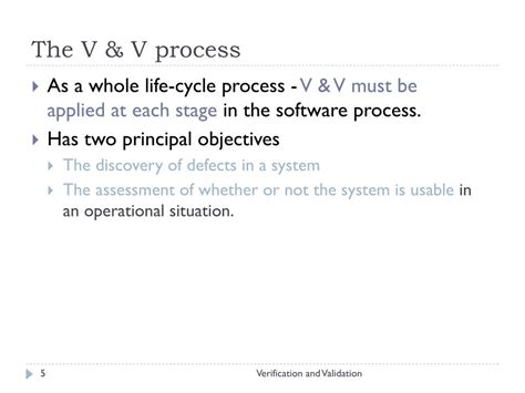 PPT Verification And Validation PowerPoint Presentation Free Download ID