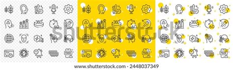 Outline Face Detection Cough Difficult Stress Stock Vector Royalty Free 2448037349 Shutterstock