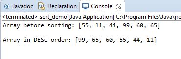 Examples Of Sorting In Java Sort Arrays ArrayList Collections