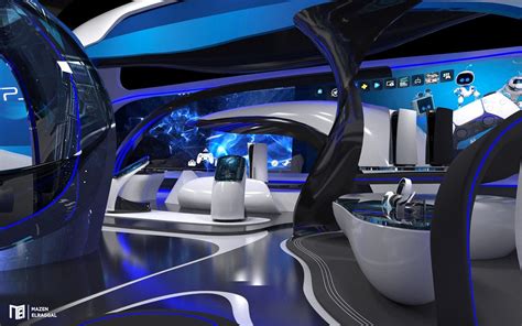 Playstation 5 Exhibition By Mazen El Raggal R Amazing Architecture