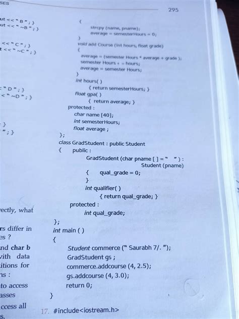 16 What Will Be The Output Of The Following Program Include Class