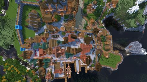 Minecraft Medieval Village Blueprints