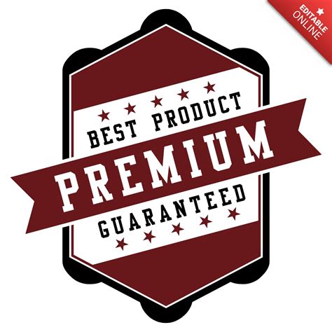 Premium Label Logo Design Template Free Design Template