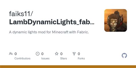 Github Faiks Lambdynamiclights Fabric A Dynamic Lights Mod For Minecraft With Fabric