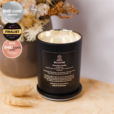 Sensual Massage Candle Ignite Passion With Hanson Candle Co
