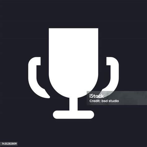 Icône De Linterface Utilisateur Du Mode Sombre De La Coupe Des