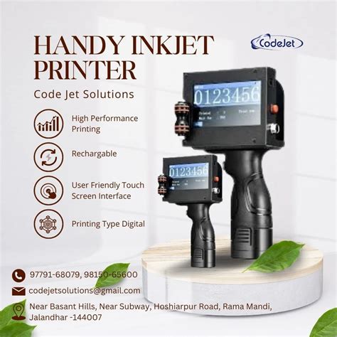 20 piece min handheld inkjet batch coding machine at ₹ 8000 piece in