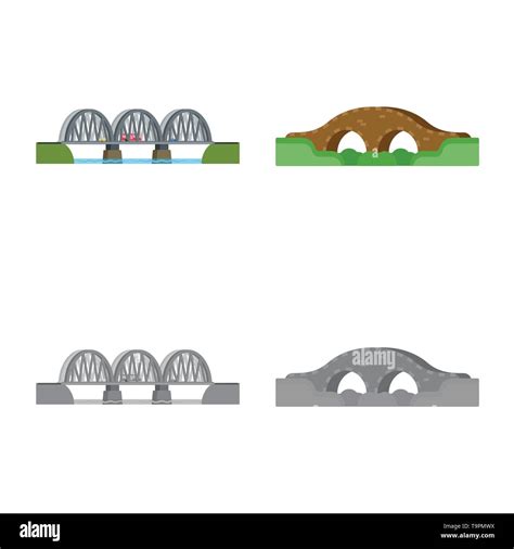 Isolated Object Of Connection And Design Logo Set Of Connection And Side Vector Icon For Stock