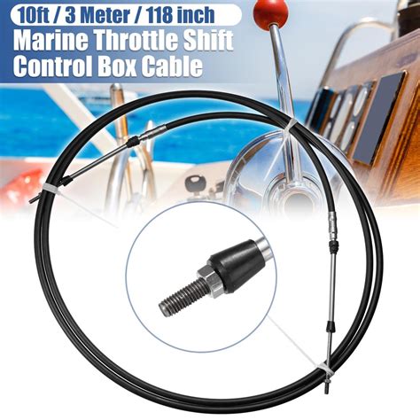Outboard Engine Control Cable 26ft 2 Pack 26ft Marine Throttleshift
