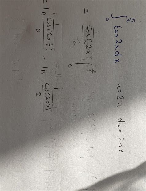 Calculus 2 Are My Steps Correct Or Am I Missing Something R