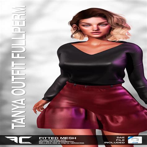 Second Life Marketplace Flecha Tanya Outfit Fullperm