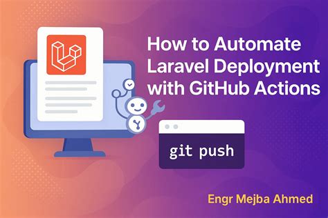 Engr Mejba Ahmed - How to Deploy Laravel Projects to Production Automatically Using GitHub Actions