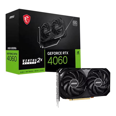 Rtx 4060 8gb Ddr6 Memory Cuda Cores Desktop Level Professional Image Media Video Card Graphic