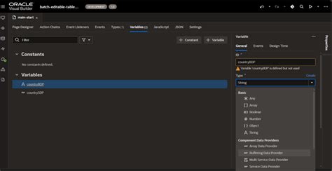 How To Create An Editable Table Using Buffer Data Provider In Vbcs