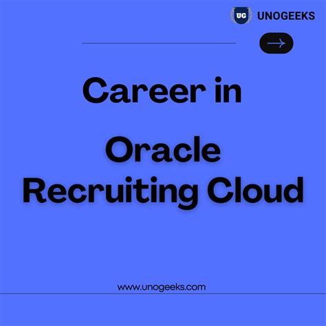Unogeeks Training Institute On Linkedin Oraclerecruitment Cloudcareers Oraclehiring