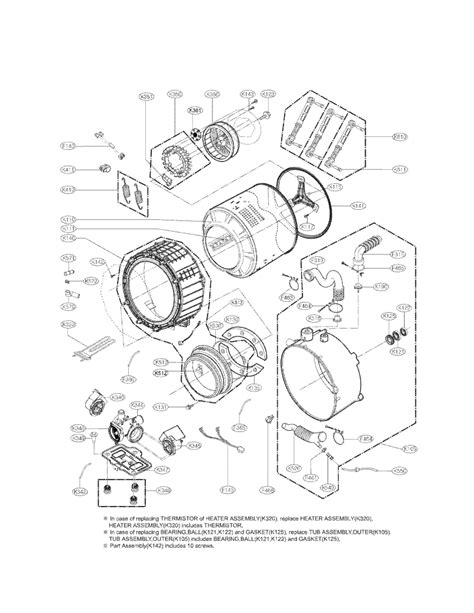 Kenmore Elite Front Load Washer Parts Diagram