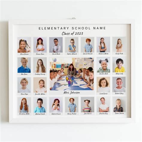 Class Photo Composite Canva Etsy Australia