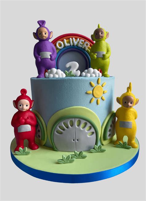 Teletubbies Birthday Cake Ideas Images Pictures