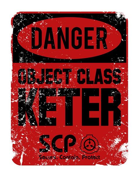 Scp Foundation Keter T Shirt White M