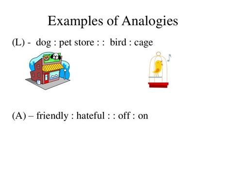 Analogies Notes
