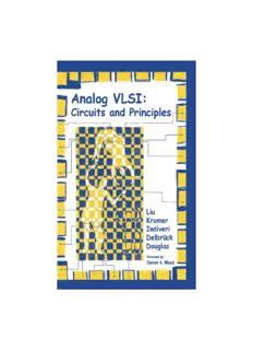 Analog VLSI Circuits And Principles PDF