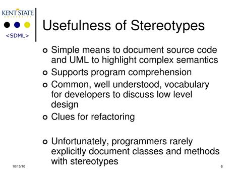 Ppt The Emergent Laws Of Method And Class Stereotypes In Object Oriented Software Powerpoint