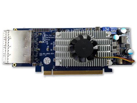 Pcie Gen4 X16 Sff 8644 Host Card With Broadcom Atlas B0 Pcie Switch Gen4 Pcie Serial Cables