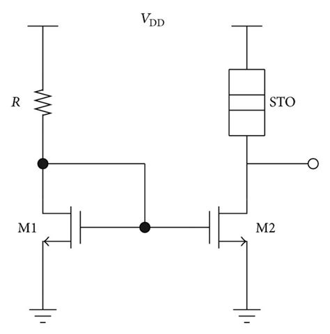 Current Mirror Circuit Integrated With The Mtj Sto Elements And The