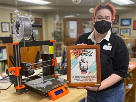 Help Name The Evergreen Park Librarys New 3 D Printer Evergreen Park