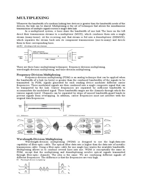 Unit 2 Pdf Multiplexing Transmission Medium