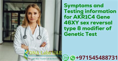 Symptoms And Testing Information For Akr1c4 Gene 46xy Sex Reversal Type 8