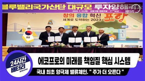 에코프로 주가전망 에코프로의 미래를 책임질 핵심 전략 ｜조정은 단기 조정일뿐 더 오를 이유가 너무 많다 에코프로
